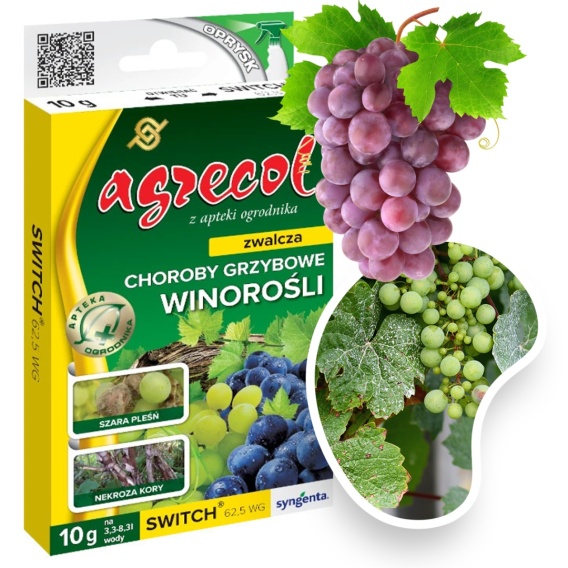 Switch 62,5 WG 10g Fungicyd Środek Grzybobójczy Do Zwalczania Chorób ...